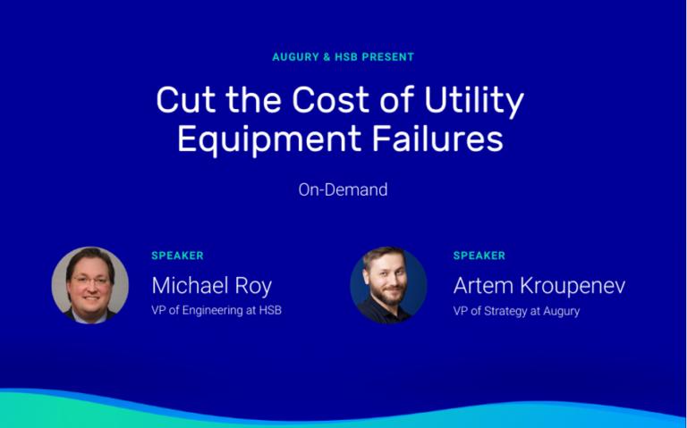 Cut the Cost of Utility Equipment Failures | Augury Webinar