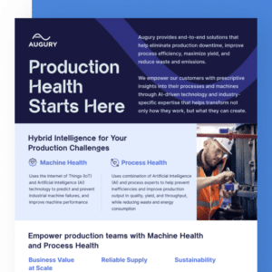 A Machine Health and Process Health pioneer | Augury